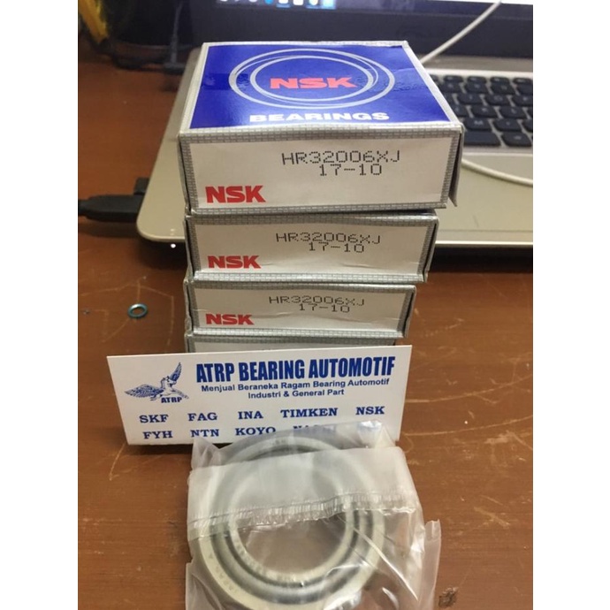 Jual TAPERED BEARING 32006 XJ NSK JAPAN | Shopee Indonesia