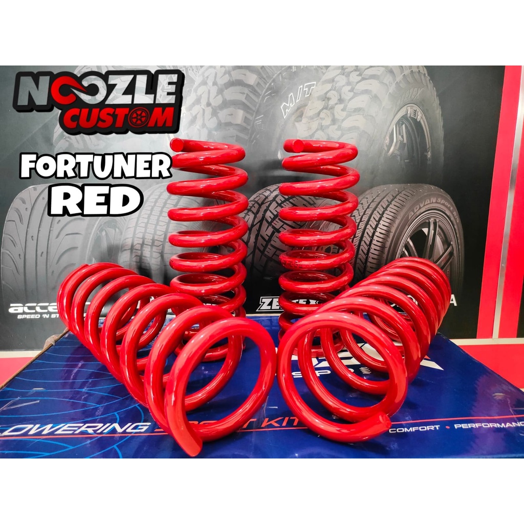 Jual LOWERING KIT HSR UNTUK FORTUNER PER KEONG PER CEPER TOYOTA ...