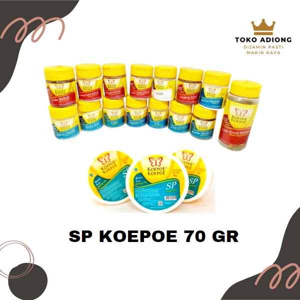 Jual KOEPOE KOEPOE SP ( PENGEMULSI ) - BAHAN KUE - BAKING MIX - 70gr ...