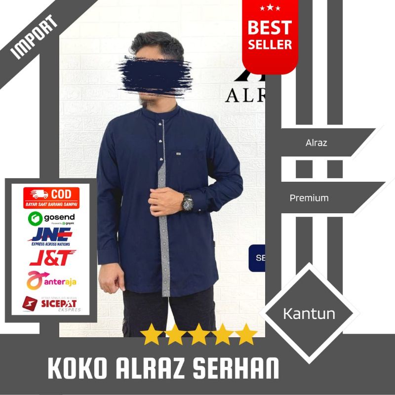 Jual KOKO ALRAZ SERHAN / KOKO ALRAZ MANSET WARNA DAN PUTIH | Shopee ...