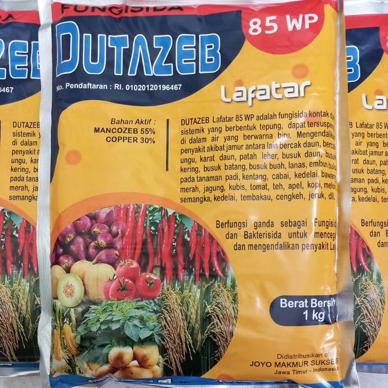 Jual DUTAZEB LAFATAR 85WP 1KG Fungisida Kontak Sistemik Mankozeb ...