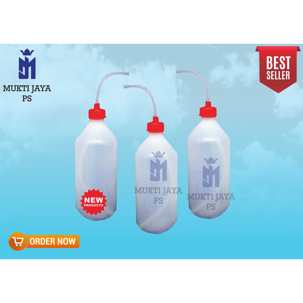 Jual BOTOL SELANG PLASTIK WADAH AIR MINUM BURUNG 1 LITER 500 ML ASENA ...