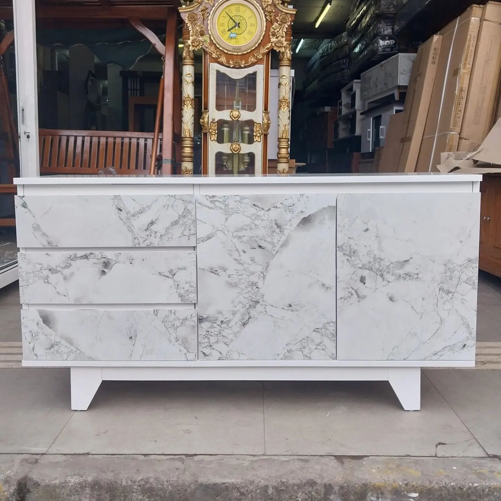 Jual Bufet pendek crusia motif marmer | Shopee Indonesia
