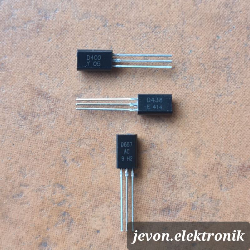 Jual IC Transistor D 400 438 667 Original D400 D438 D667 Asli Ori ...