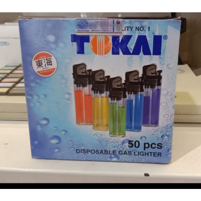 Jual Korek Gas Api TOKAI Isi 50 Pcs. Dijamin Original 100% Dan TERMURAH ...