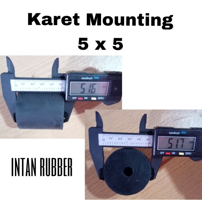 Jual Karet Mounting 5x5/ karet kabin 5x5/ kabin 5x5/ Karet Dudukan ...
