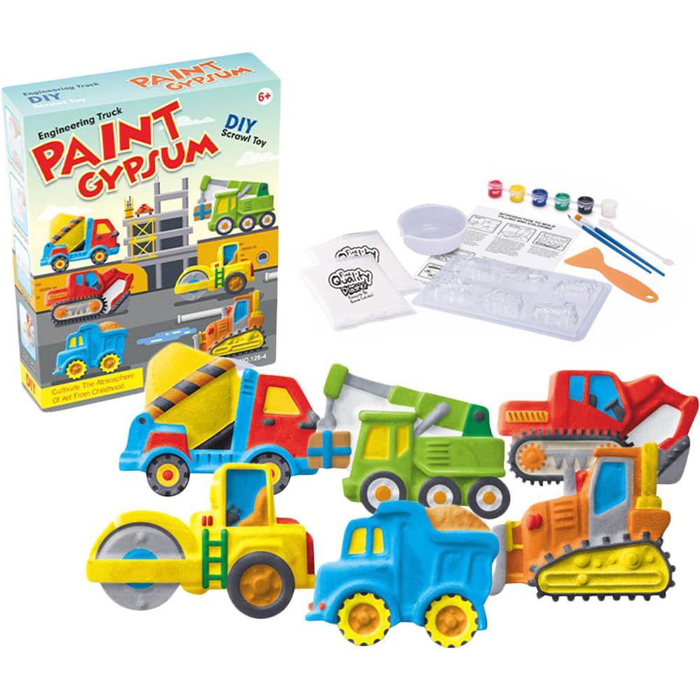 Jual DIY Painting Gypsum Kit Mewarnai Patung Lukis Gypsum Mainan Anak ...