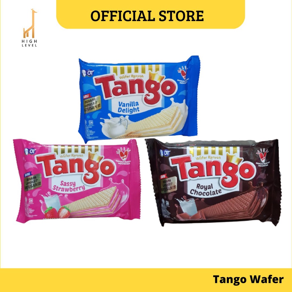 Jual Wafer Tango Tanggo Royal Chocolate Vanilla Delight Sassy ...