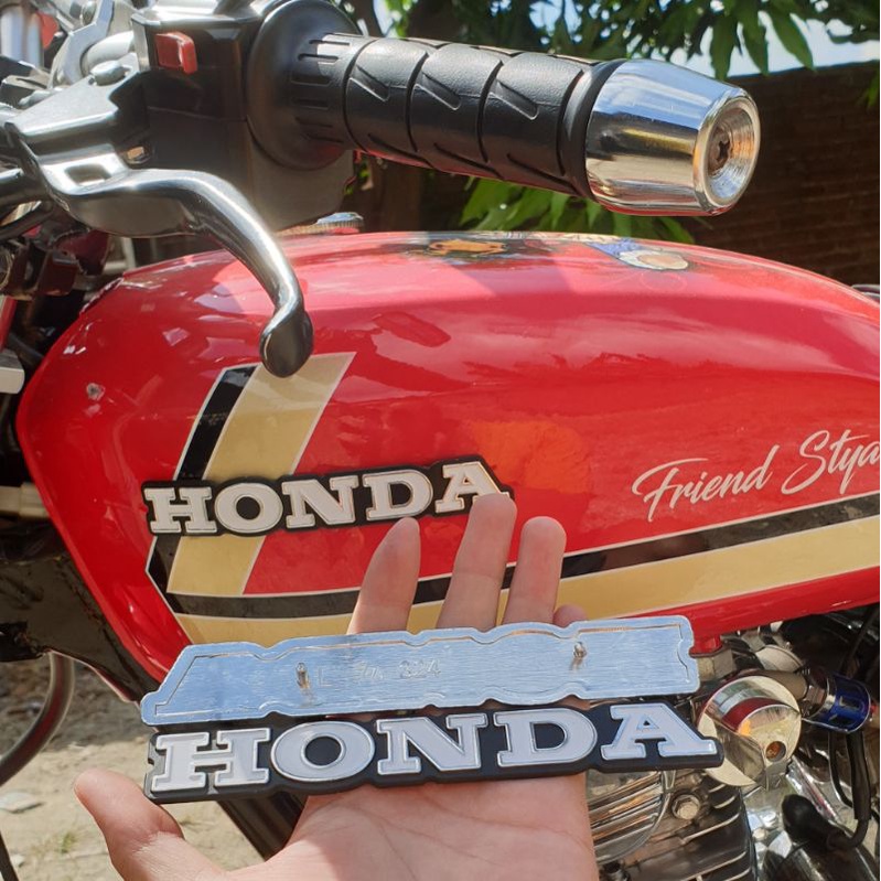 Jual emblem tangki cb 125 logo tangki cb 125 logo tangki honda cb 125 ...