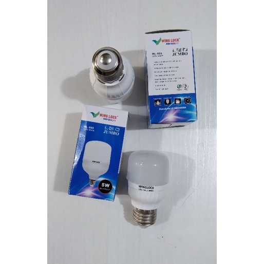 Jual Lampu LED Tabung 5 Watt - Wing Lock | Shopee Indonesia