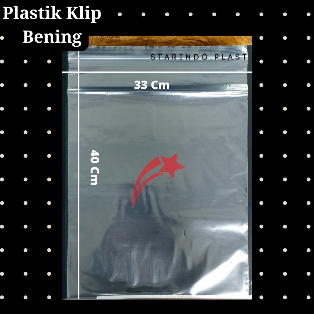 Jual Plastik Klip besar 35x40Cm Plastik Obat Saos klip untuk Jeans ...