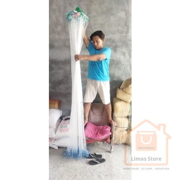 Jual Jaring ikan siap pakai jaring laut di pinggiran laut senar 0.40 ...
