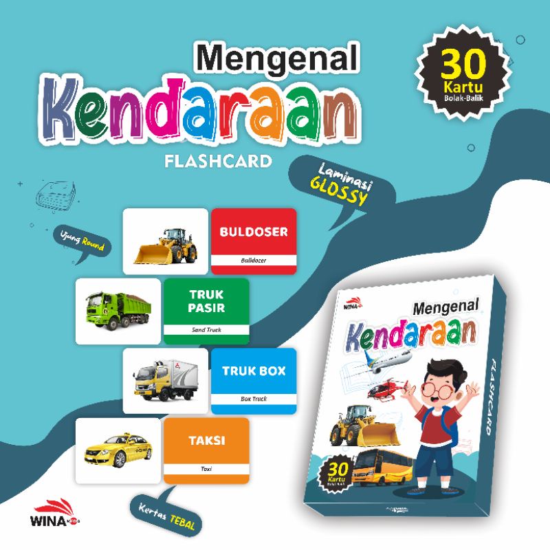 Jual COD! Flashcard/Kartu Belajar Anak - ABC Alfabet laminasi Glossy ...