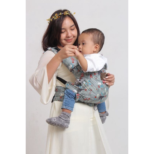 Jual Cuddle Me Levana Carrier Winter Forest Grey | SSC Ergonomis ...