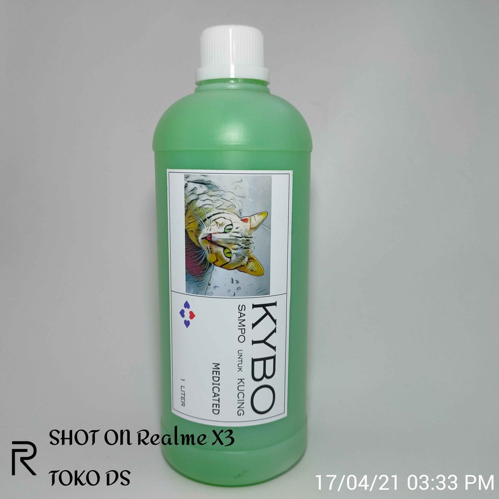 Jual Kybo Cat Shampoo Medicated 1L - Shampoo Kucing Anti Jamur Kucing ...