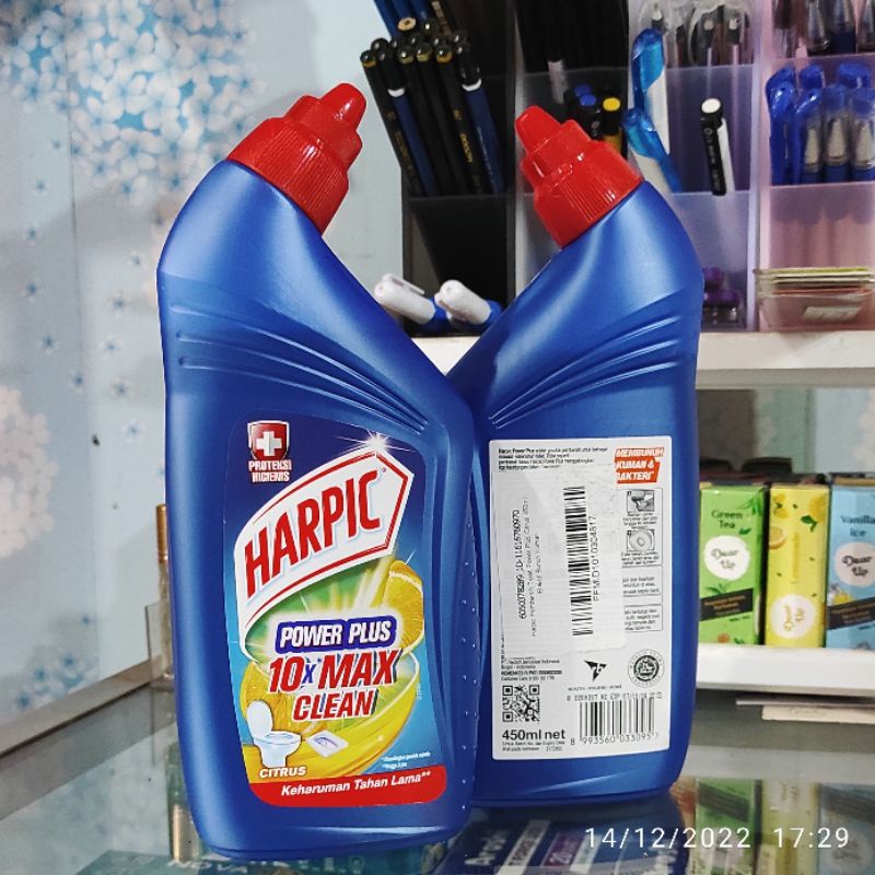 Jual Harpic Power Plus 450ml 10x Max Clean Aroma Citrus | Shopee Indonesia