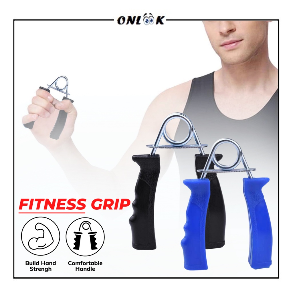 Jual Handgrip Fitness Gagang Plastik Hand Exercise Lever Plastic Handle ...