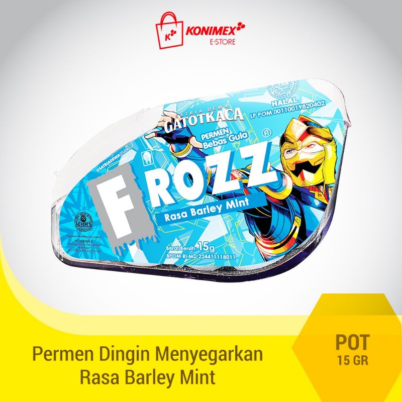 Jual FROZZ PERMEN BARLEY MINT PERMEN BEBAS GULA RENDAH KALORI DINGIN ...