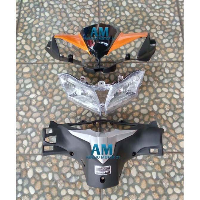 Jual BATOK KEPALA HONDA BLADE NEW REPSOL SET DEPAN BELAKANG PLUS ...