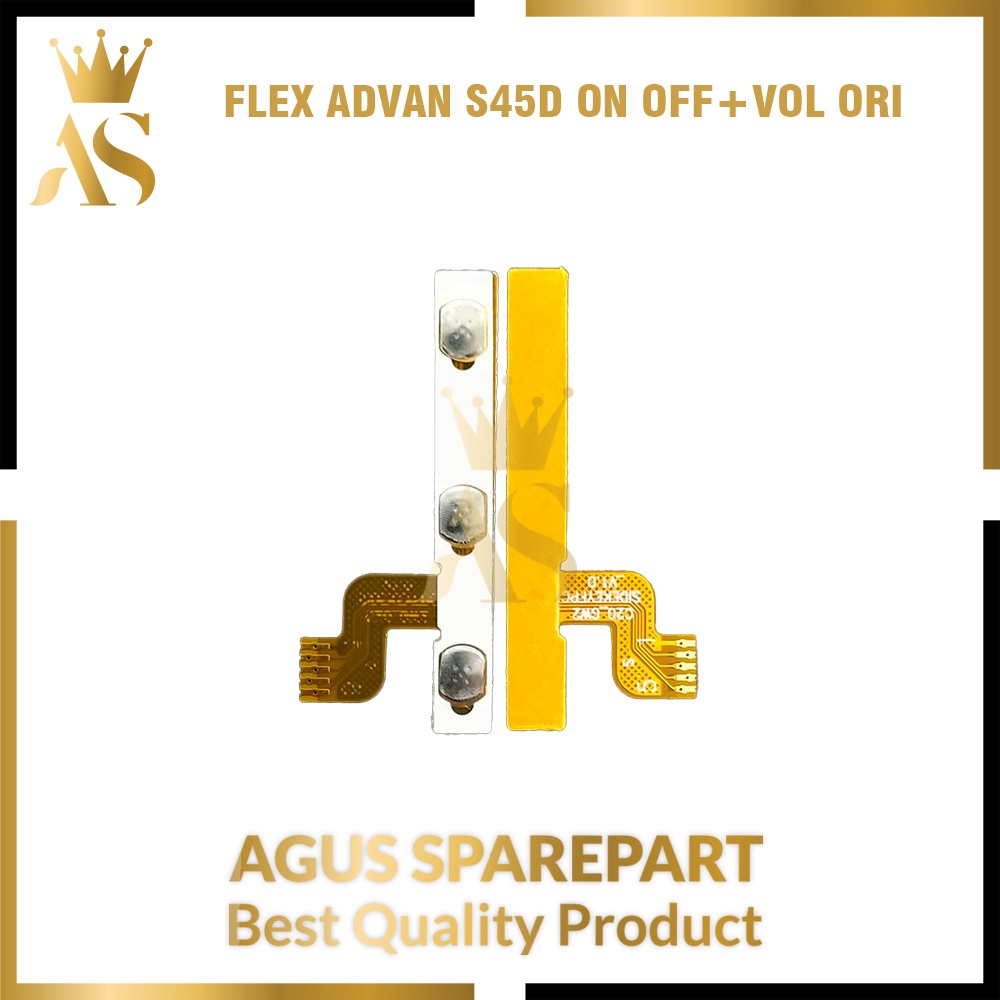 Jual FLEXIBEL ADVAN S45D ON OFF + VOLUME ORI | Shopee Indonesia
