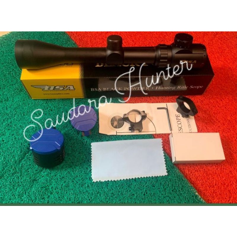 Jual Teleskop BSA 3-9x40 EG Flip | BSA BLACK POWDER 3-9x40 EG Flip ...