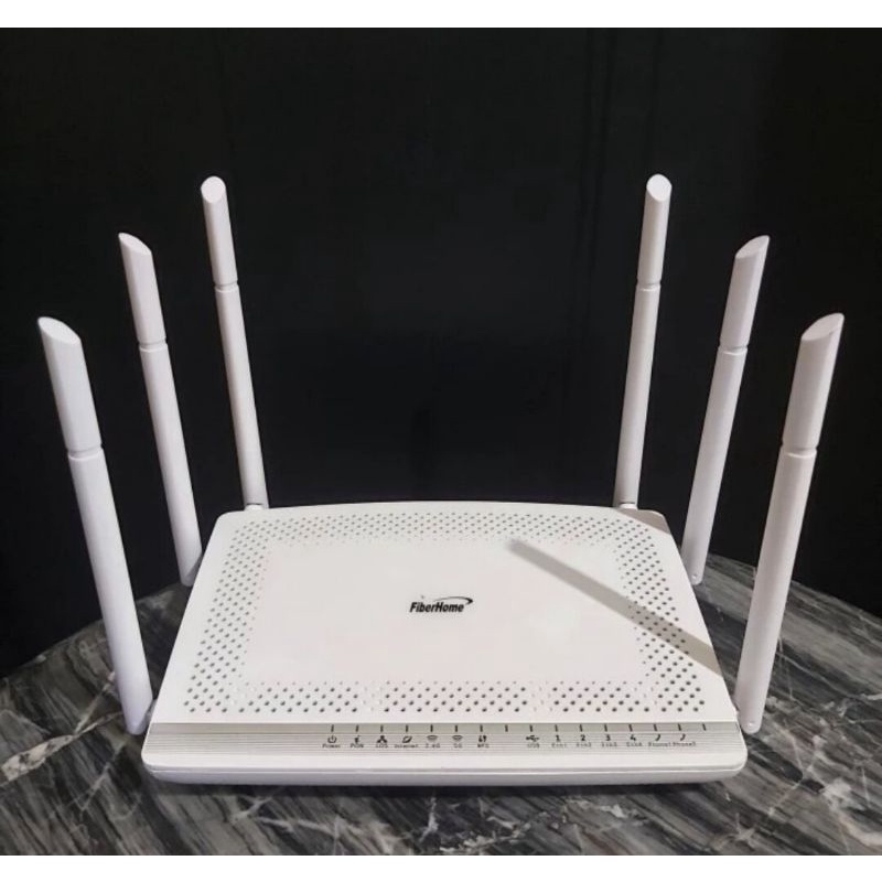 Jual Router Modem ONT GPON Fiberhome Premium antena 6 | Shopee Indonesia