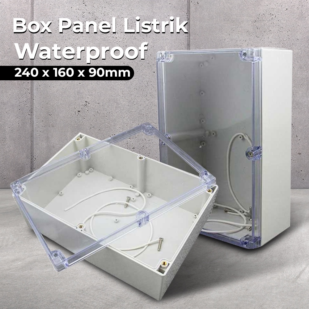 Jual Box Panel Listrik Duradus Junction Box Waterproof 238x160x90mm ...