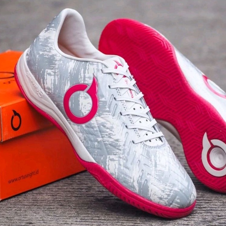 Jual Sepatu Futsal Ortuseight JOGOSALA SHIVER GREY / ORTRED | Shopee ...