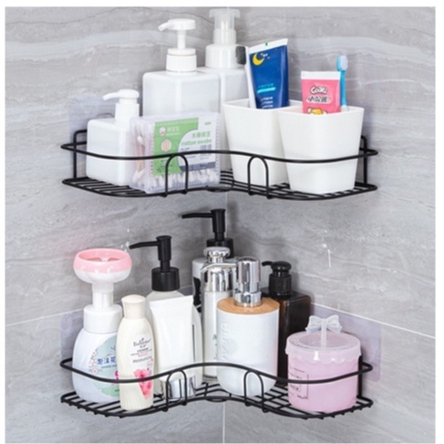Jual Rak Rack Sudut Kamar Mandi Alat Tatakan Dudukan Tempat Wadah ...