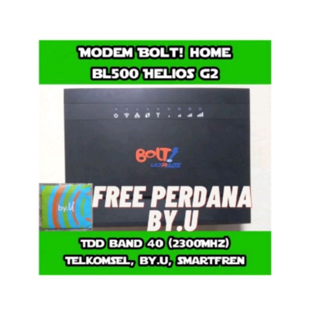Jual MODEM BOLT BL500 UNLOCK PERMANEN+PERDANA BYU buat tes | Shopee ...