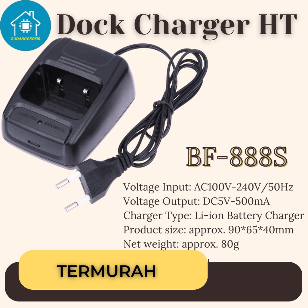 Jual Dock Charger HT comteck BF777S BF666S B888S dapat 3 pcs | Shopee ...