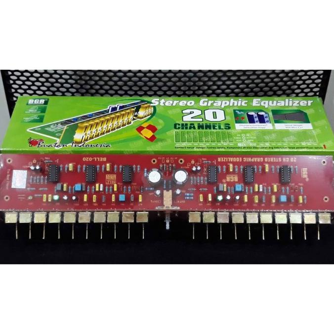 Jual Kit Equalizer 20 Channel Stereo Graphic Equalizer | Shopee Indonesia
