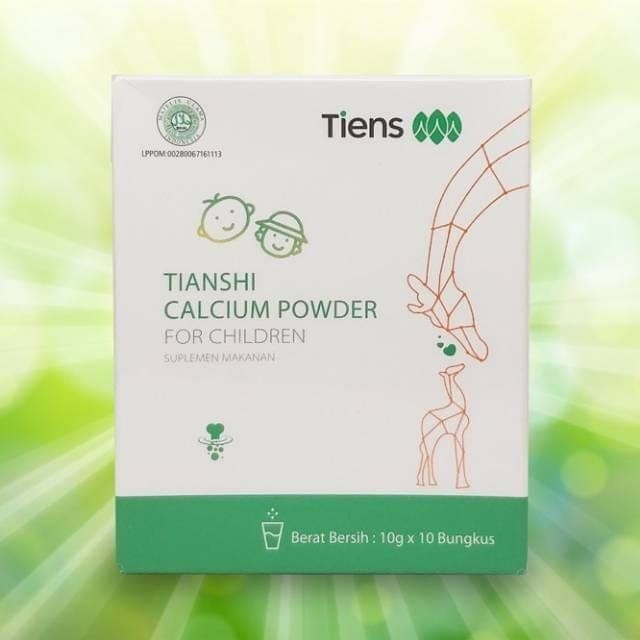 Jual Tianshi Calsium Powder For Children Kalsium Anak Tiens 10 Sachet ...