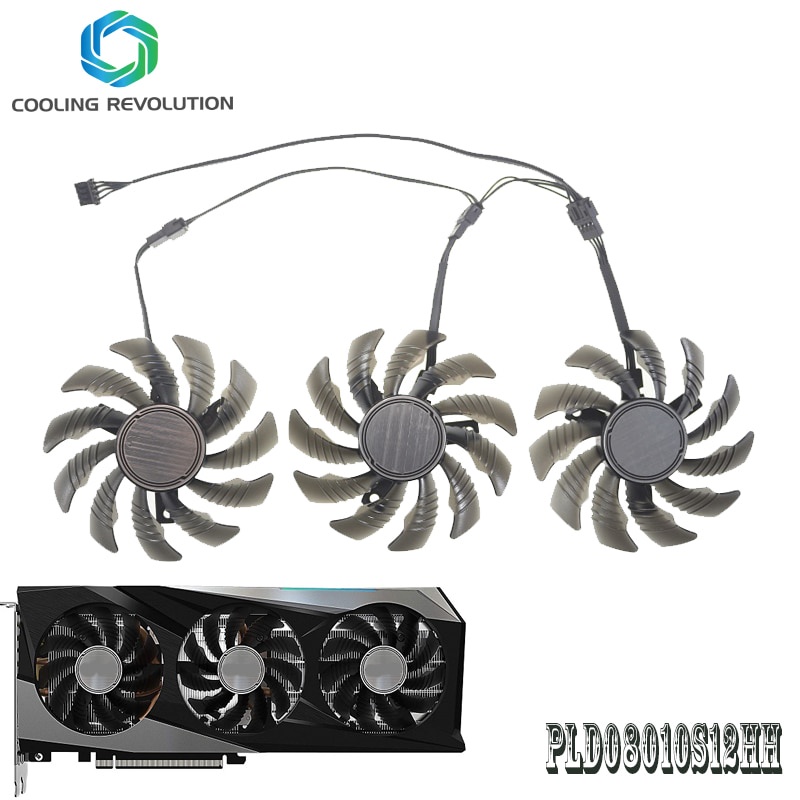 Jual PREORDER 3Pcs/Set 75MM T128010SU PLD08010S12HH GPU Cooler For ...