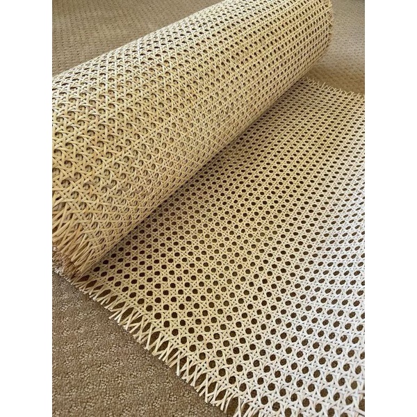 Jual Lembaran anyaman rotan webing motif bulat truntum ukuran 60x350 ...
