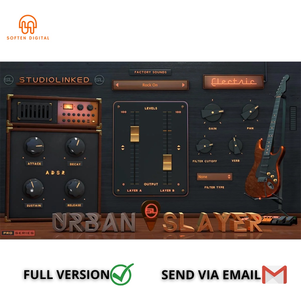 Jual Studiolinked Urban Slayer v1 VST Plugin Each Studio Needs a go to ...