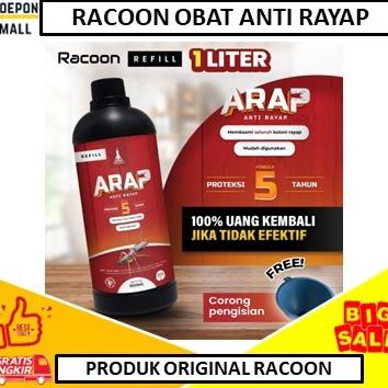 Jual Racoon Obat Anti Rayap Spray ARAP 1 Liter / Racun Rayap Semprot ...