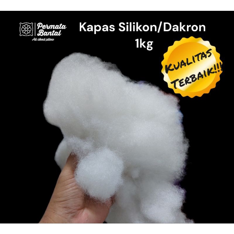 Jual Dakron Silikon Grade AAA HCS Isi 1Kg ( 1000 Gr ) | Shopee Indonesia