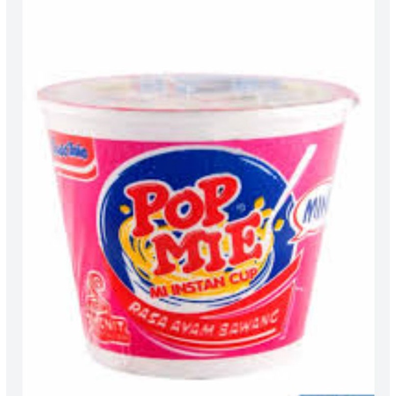 Jual pop mie mini / rasa ayam bawang / rasa soto mie / rasa baso sapi ...