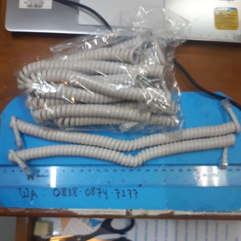 Jual KABEL TELEPON SPIRAL ORIGINAL PANASONIC | Shopee Indonesia