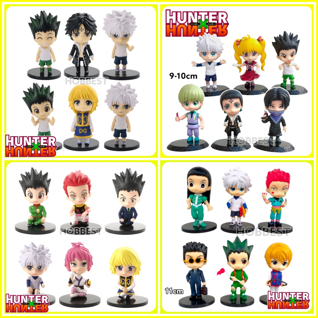 Jual Action Figure HUNTER X HUNTER isi 3 pcs Miniatur Topper Kue ...