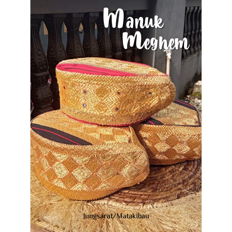 Jual PECI MANUK MEGHEM TAPIS LAMPUNG MOTIF JUNGSARAT/MATAKIBAU - PECI ...
