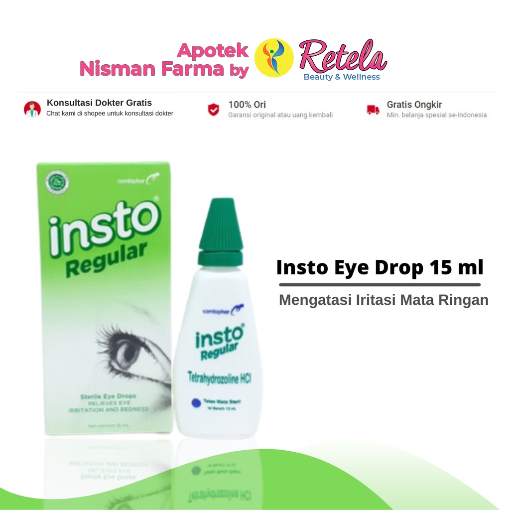 Jual INSTO EYE DROPS 15ML | Shopee Indonesia