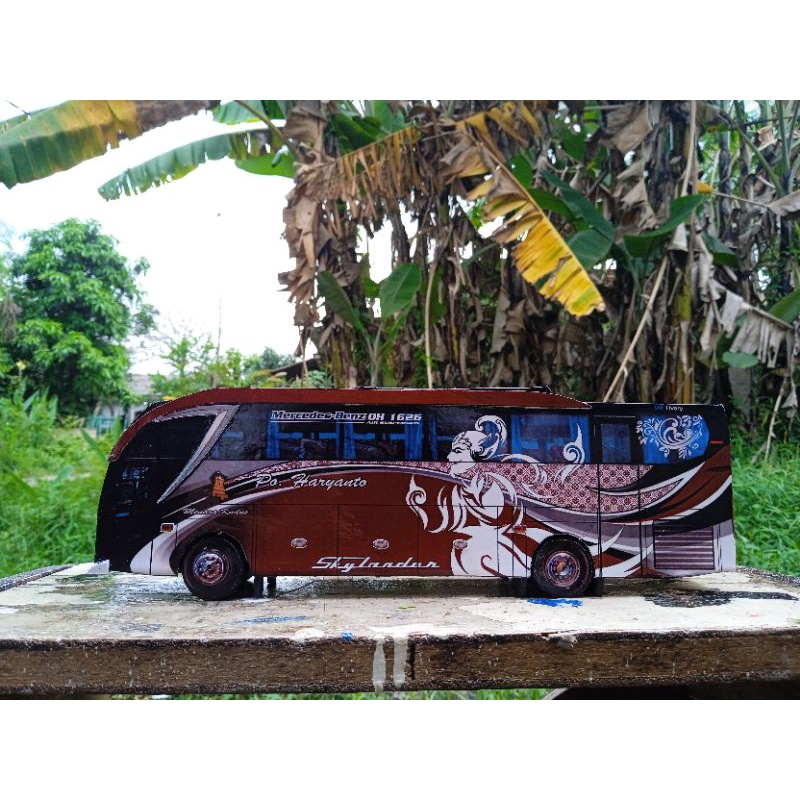 Jual PAPERCRAFT BUS PO HARYANTO "GAJAH ANTISURO" | Shopee Indonesia
