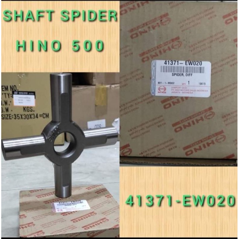 Jual SHAFT SPIDER PINION TALANG CABANG 4 HINO 500 SPIDER DIFF 41371 ...