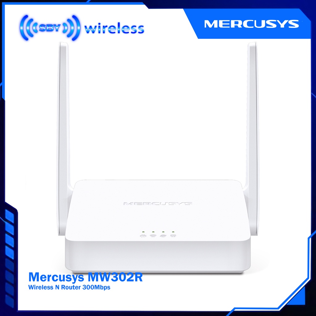 Jual Mercusys MW302R Wireless N Router 300Mbps WIFI | Shopee Indonesia