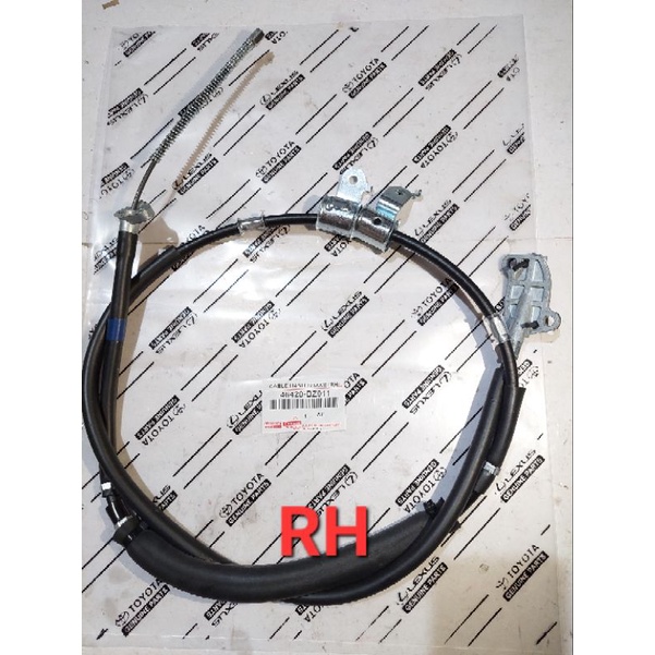 Jual KABEL REM TANGAN HAND BRAKE AVANSA OLD/RUSH/TERIOS OLD [RH) KANAN ...