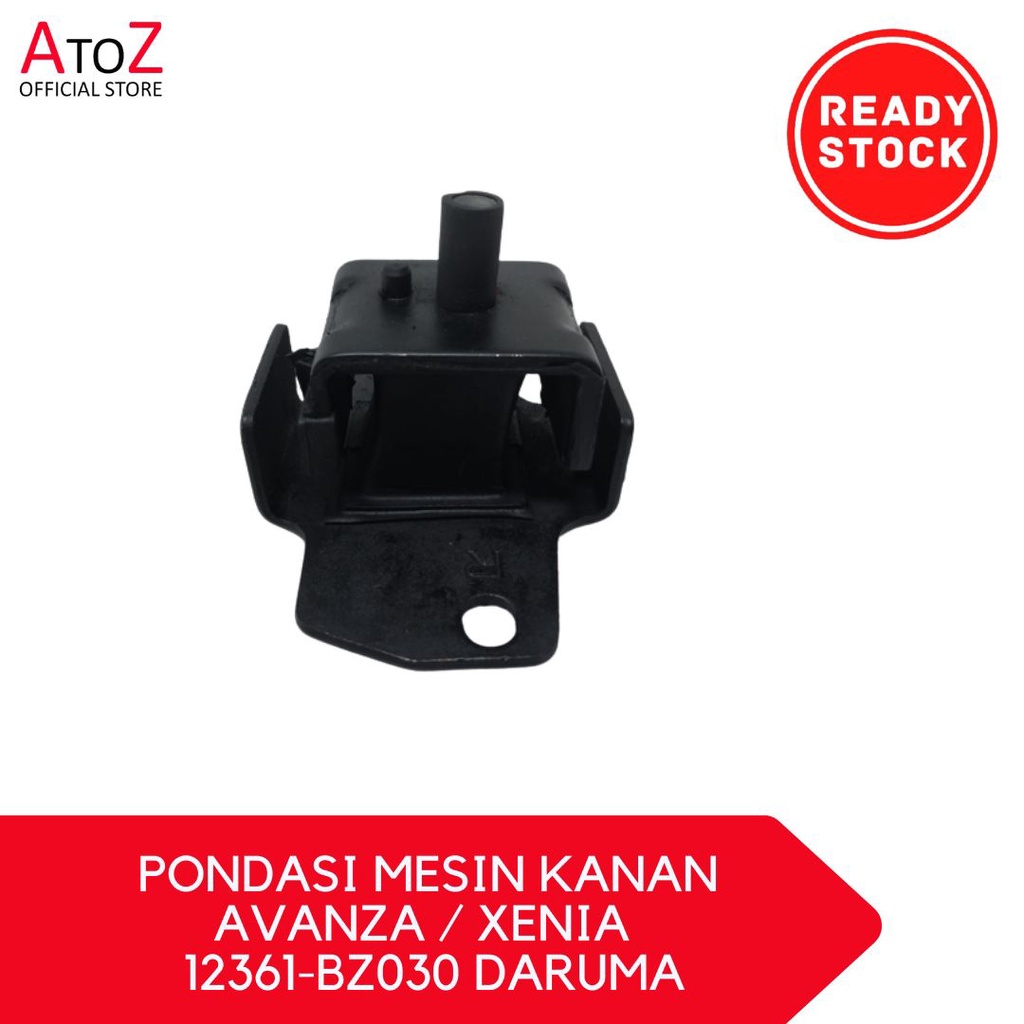 Jual PONDASI MESIN KANAN AVANZA / XENIA / 12361-BZ030 DARUMA | Shopee ...