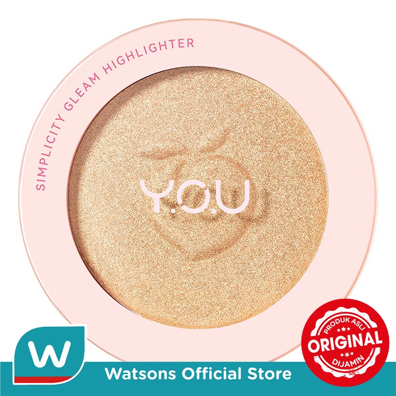 Jual Y.O.U Simplicity Gleam Highlighter Y049 Sunkissed Glow | Shopee ...