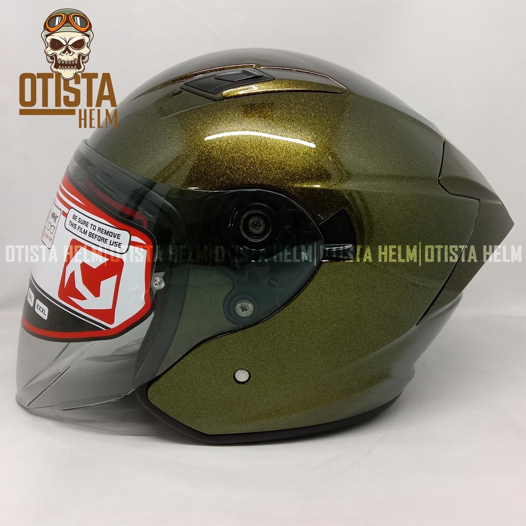 Jual NHK S1 GP PRO SOLID | DD-Ring | Double Visor - Light Smoke ...